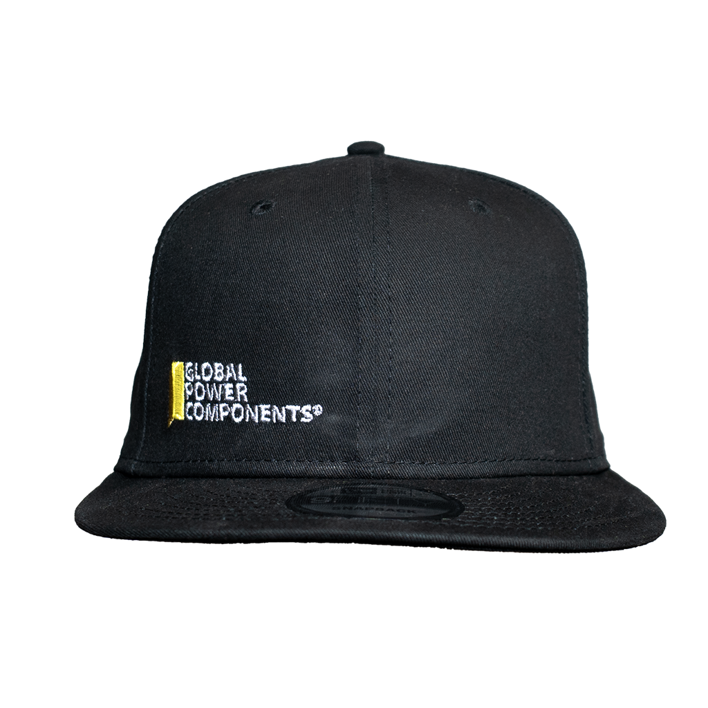 Embroidered New Era Snapback – Global Power Components Merch